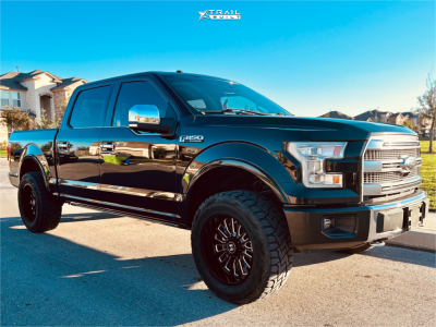 2017 Ford F-150 Wheel Offset Aggressive > 1" Outside Fender Leveling ...