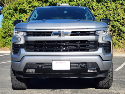 2023 Chevrolet Silverado 1500 Wheel Offset Aggressive > 1" Outside ...