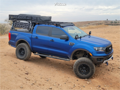 2019 Ford Ranger Wheel Offset Aggressive > 1" Outside Fender Suspension ...