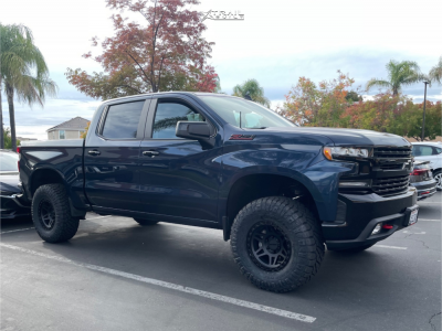 2020 Chevrolet Silverado 1500 Wheel Offset Aggressive > 1" Outside ...
