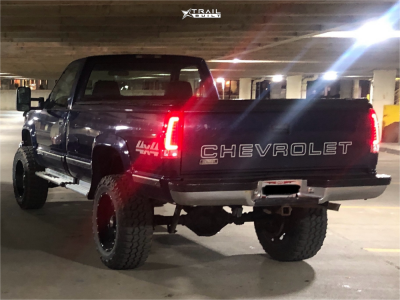 1996 Chevrolet K2500 Wheel Offset Aggressive > 1" Outside Fender ...