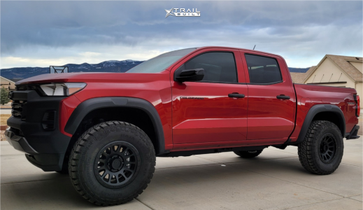 2023 Chevrolet Colorado Wheel Offset Aggressive > 1" Outside Fender ...