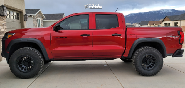 2023 Chevrolet Colorado Wheel Offset Aggressive > 1" Outside Fender ...