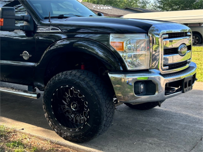 2015 Ford F-250 Super Duty Wheel Offset Super Aggressive 3"-5 ...