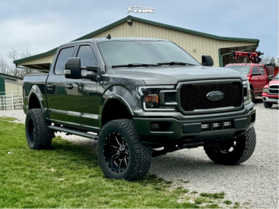 2019 Ford F-150 Wheel Offset Aggressive > 1" Outside Fender Suspension ...
