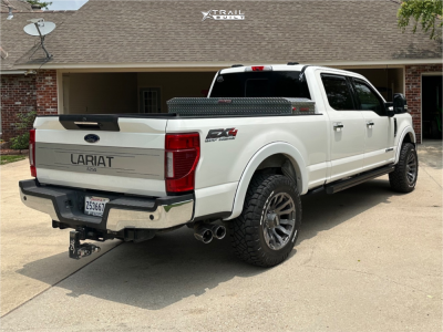 2022 Ford F-250 Super Duty Wheel Offset Slightly Aggressive Leveling ...