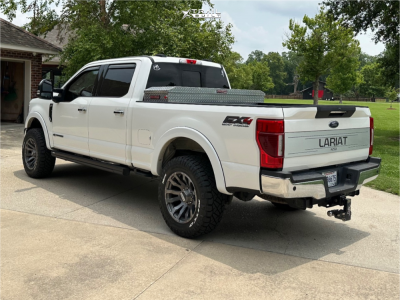 2022 Ford F-250 Super Duty Wheel Offset Slightly Aggressive Leveling ...