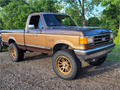 1990 Ford F 150 Wheel Offset Aggressive 1 Outside Fender Suspension Lift 4 3035648 TrailBuilt Off Road