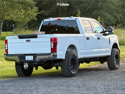2022 Ford F-250 Super Duty Wheel Offset Slightly Aggressive Leveling ...
