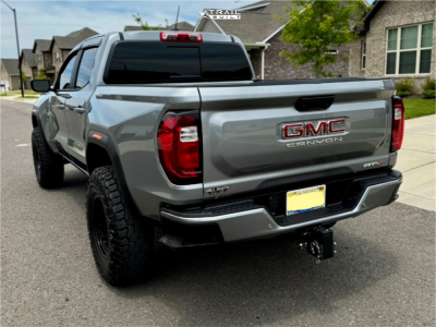 2024 GMC Canyon Wheel Offset Aggressive > 1" Outside Fender Leveling ...