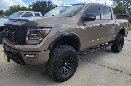 2020 Nissan TITAN Wheel Offset Aggressive > 1" Outside Fender ...
