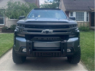2019 Chevrolet Silverado 1500 Wheel Offset Aggressive > 1" Outside ...