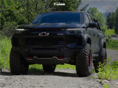 2024 Chevrolet Colorado Wheel Offset Super Aggressive 3"-5" Stock ...