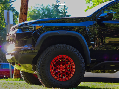 2024 Chevrolet Colorado Wheel Offset Super Aggressive 3"-5" Stock ...