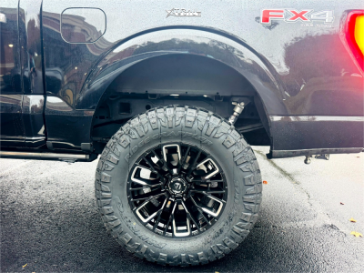 2023 Ford F-150 Wheel Offset Aggressive > 1" Outside Fender Suspension ...