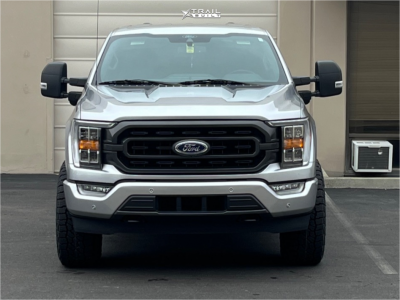 2021 Ford F-150 Wheel Offset Slightly Aggressive Leveling Kit | 3200145 ...