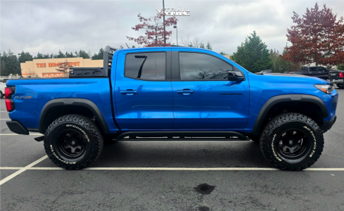 2024 Chevrolet Colorado Wheel Offset Aggressive > 1" Outside Fender ...