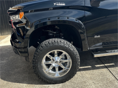 2023 Chevrolet Silverado 1500 Wheel Offset Aggressive > 1" Outside ...