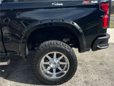2023 Chevrolet Silverado 1500 Wheel Offset Aggressive > 1" Outside ...