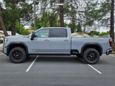 2025 GMC Sierra 2500 HD Wheel Offset Slightly Aggressive Leveling Kit ...