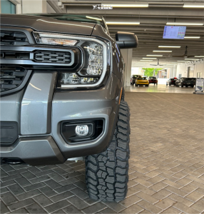 2024 Ford Ranger Wheel Offset Aggressive > 1" Outside Fender Suspension ...