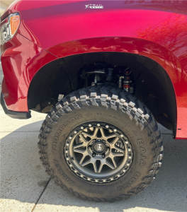 2023 Chevrolet Silverado 1500 Wheel Offset Aggressive > 1" Outside ...
