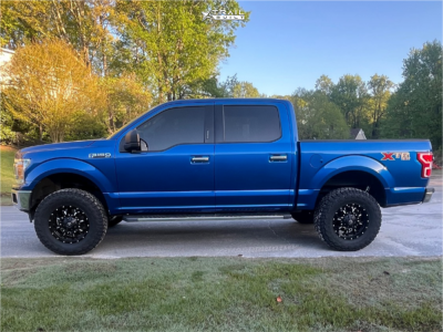 2018 Ford F-150 Wheel Offset Aggressive > 1" Outside Fender Suspension ...