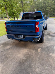 2022 Chevrolet Silverado 1500 Wheel Offset Aggressive > 1" Outside ...