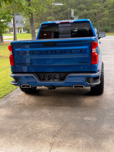 2022 Chevrolet Silverado 1500 Wheel Offset Aggressive > 1" Outside ...