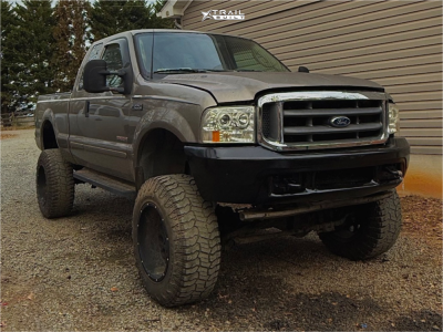 2003 Ford F-250 Super Duty Wheel Offset Aggressive > 1" Outside Fender ...