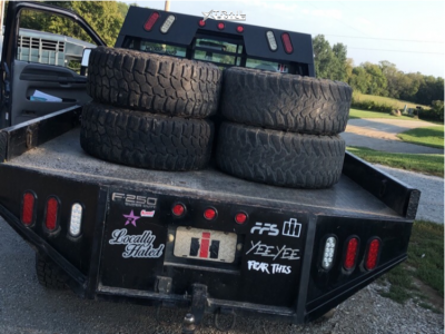 2001 Ford F-250 Super Duty Wheel Offset Super Aggressive 3"-5 ...
