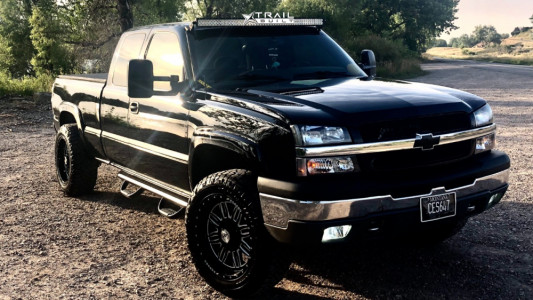 2004 Chevrolet Silverado 1500 Wheel Offset Super Aggressive 3"-5 ...