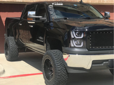 2015 Chevrolet Silverado 1500 Wheel Offset Super Aggressive 3"-5 ...