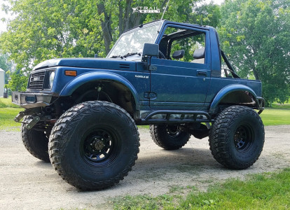 1986 Suzuki Samurai Wheel Offset Super Aggressive 3"-5" Suspension Lift ...