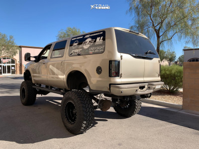 2004 Ford Excursion Wheel Offset Hella Stance >5" Lifted >12" | 824267 ...