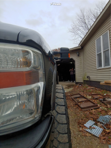 2008 Ford F-250 Super Duty Wheel Offset Aggressive > 1" Outside Fender ...
