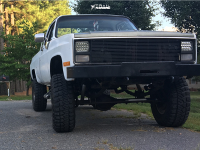 1982 Chevrolet K20 Wheel Offset Aggressive > 1" Outside Fender ...