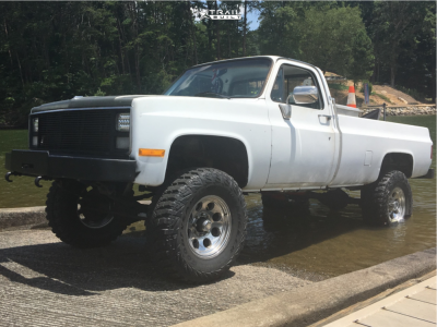 1982 Chevrolet K20 Wheel Offset Aggressive > 1" Outside Fender ...