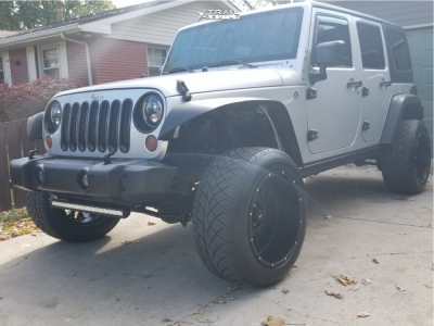2012 Jeep Wrangler Wheel Offset Super Aggressive 3"-5" Suspension Lift ...