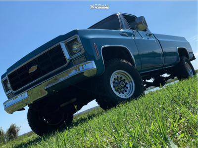 1978 Chevrolet K20 Pickup Wheel Offset HellaFlush Suspension Lift 3 ...
