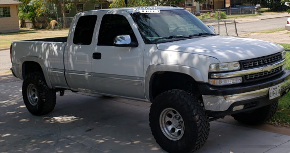 2002 Chevrolet Silverado 1500 Wheel Offset Aggressive > 1" Outside ...