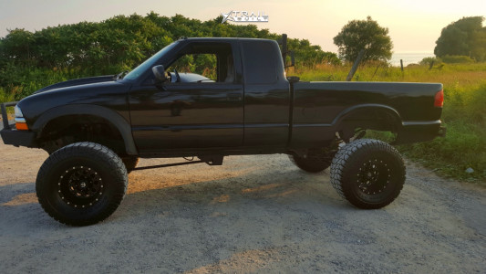 2001 Chevrolet S10 Wheel Offset Hella Stance >5" Suspension Lift 6 ...