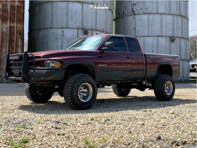 2001 Dodge Ram 2500 Wheel Offset Super Aggressive 3"-5" Suspension Lift ...