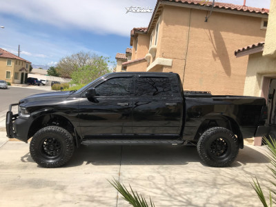 2014 Ram 1500 Wheel Offset Super Aggressive 3"-5" Suspension Lift 6 ...
