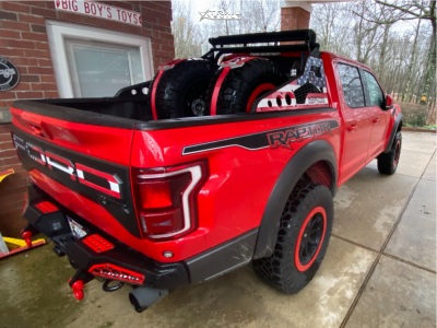 2018 Ford Raptor Wheel Offset Slightly Aggressive Suspension Lift 4.5 ...