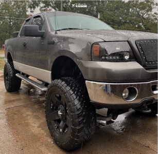 2006 Ford F-150 Wheel Offset Aggressive > 1" Outside Fender Leveling ...