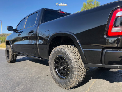 2019 Ram 1500 Wheel Offset Aggressive > 1" Outside Fender Suspension ...