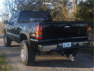 2000 Chevrolet Silverado 1500 Wheel Offset Aggressive > 1" Outside ...