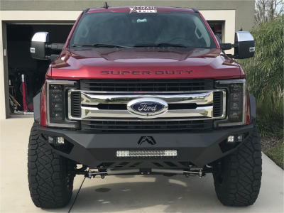 2019 Ford F-250 Super Duty Wheel Offset Nearly Flush Leveling Kit ...
