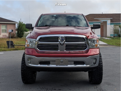 2015 Ram 1500 Wheel Offset Aggressive > 1" Outside Fender Suspension ...